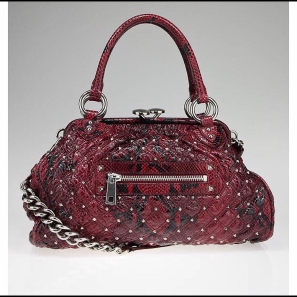 Marc Jacobs | Bags | Marc Jacobs Python Stud Embossed | Poshmark